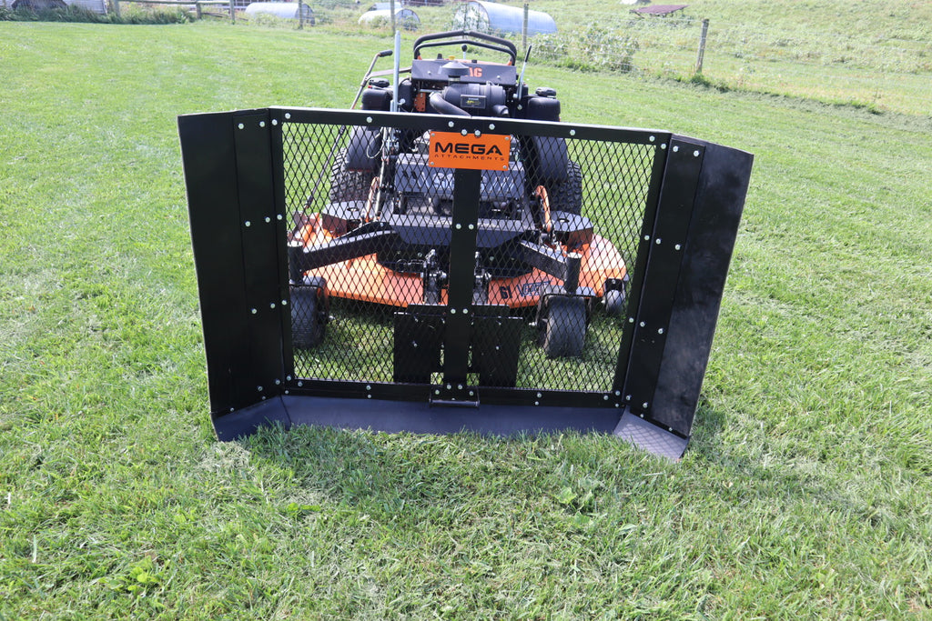 Mega Leaf Plow | 60" Leaf Blade for Stand-On Mowers – Mega Attachments