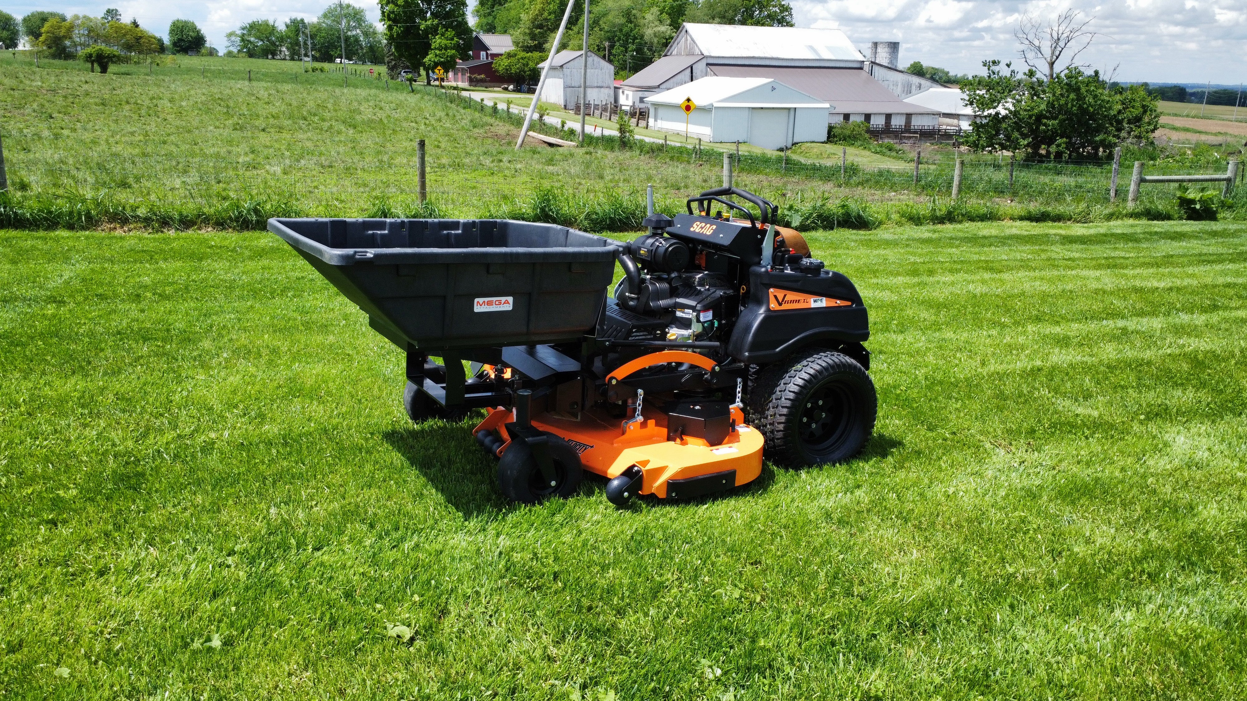 Scag V-Ride XL Mulch Bucket Kit