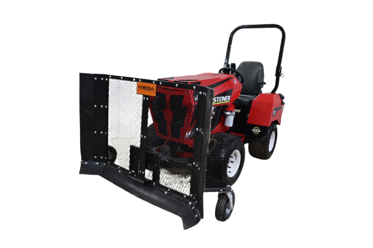 Mega Leaf Plow | 60" Leaf Blade for Stand-On Mowers – Mega Attachments