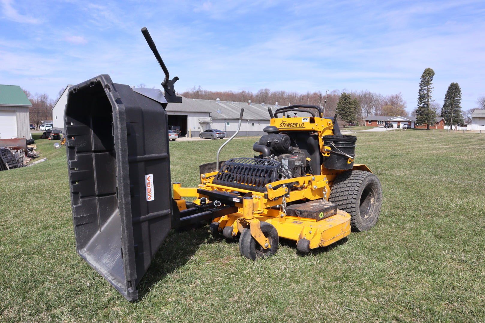 Wright LG Stander Manual Mulch Bucket Kit